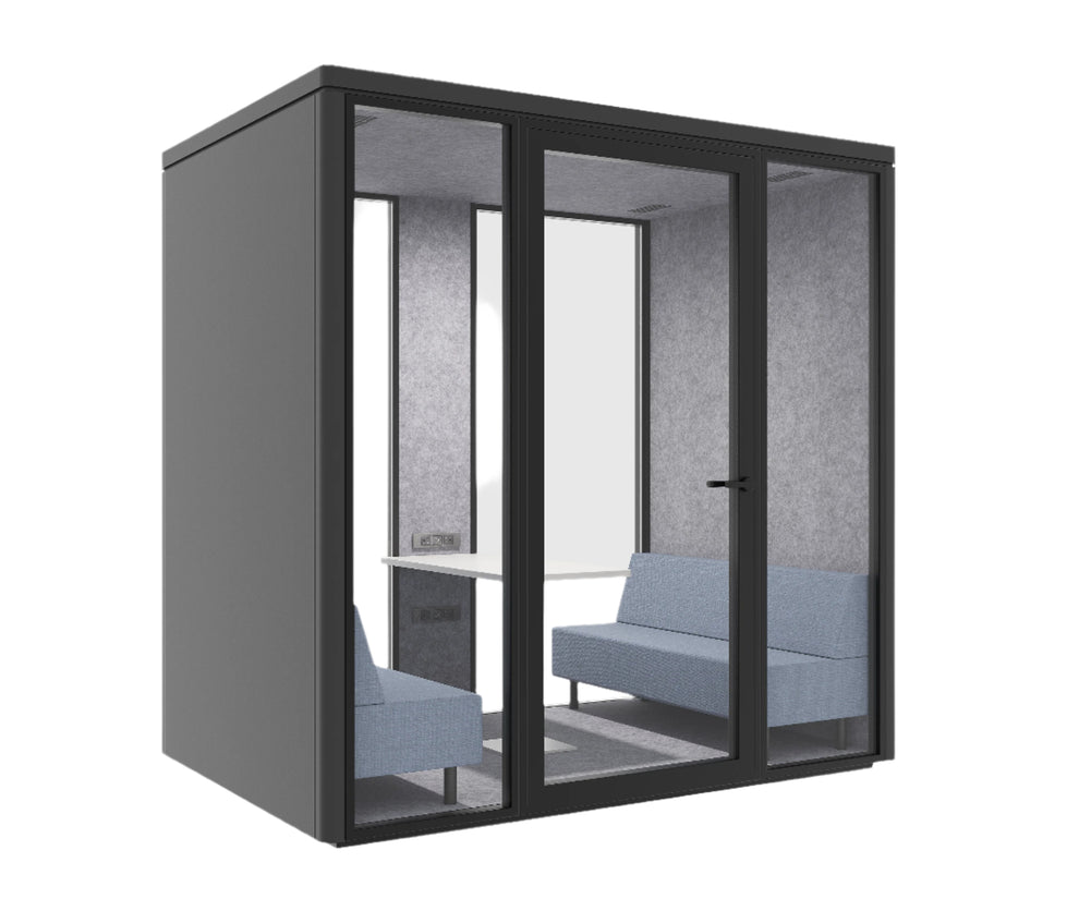 Paxton Large Indoor Office Pod 4-6 People 3.3m2 by Workpod