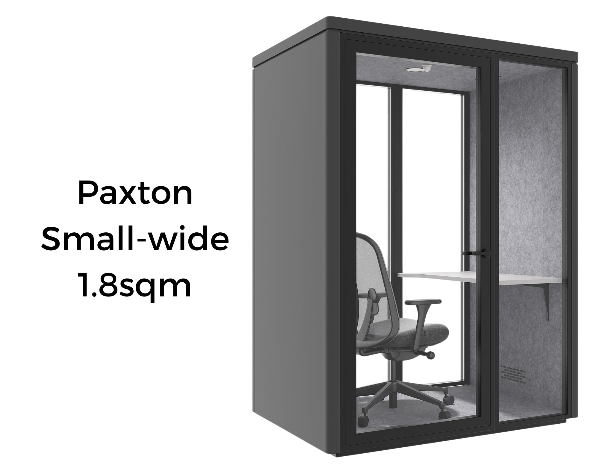 Paxton Indoor Focused Workspace - Small Wide 1.8SQM $11,199 – Workpod