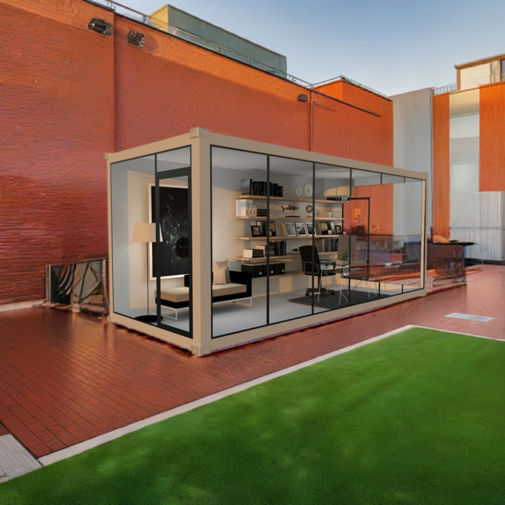 Piper Glass Wall Outdoor Office Pod Large 12.4m² | Workpod Australia